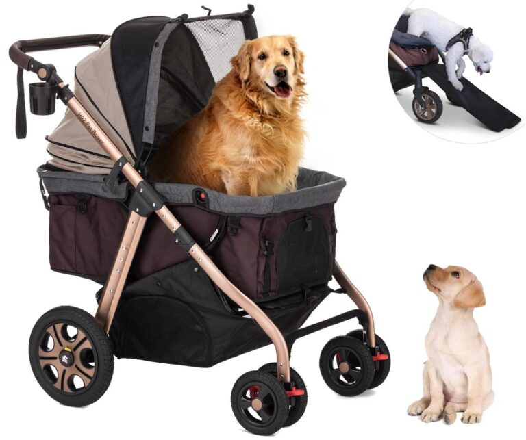HPZ Pet Rover Stroller – Premium Comfort for Dogs & Cats
